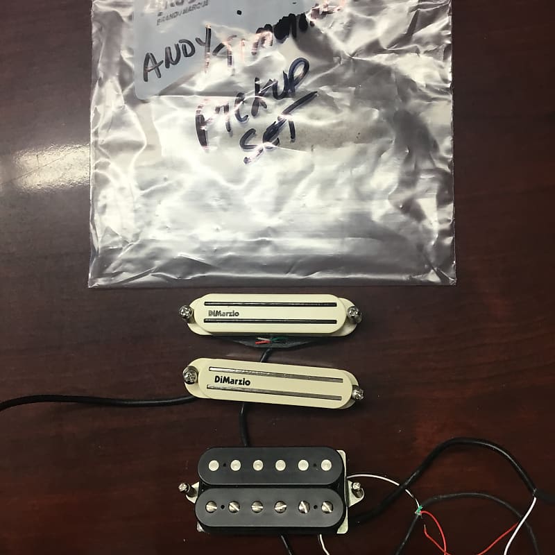DiMarzio Andy Timmons pickup set 2022 Cream | Reverb