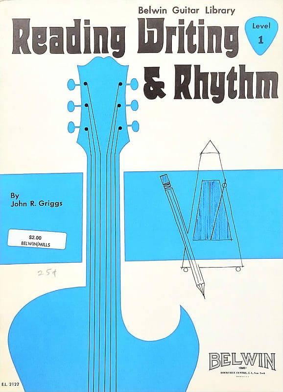 VINTAGE/USED BOOK - Reading Writing & Rhythm - Level 1 - | Reverb VINTAGE/USED BOOK - Reading Writing & Rhythm - Level 1 - | Reverb