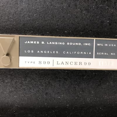 JBL Lancer L99 S99 Speaker Pair | Reverb