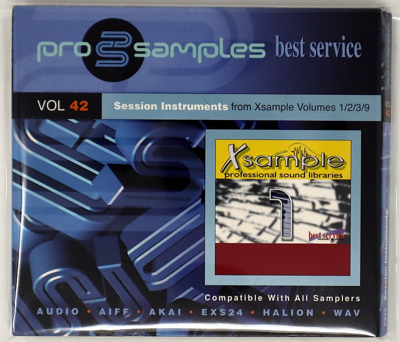 Best Service Pro Samples Vol.42 Session Instruments Sample | Reverb