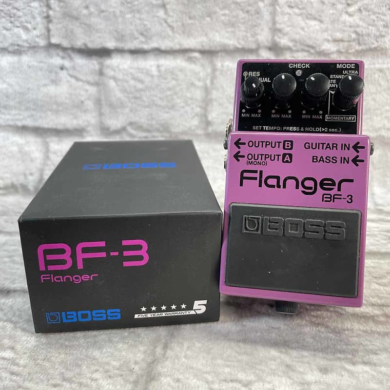 Used: Boss BF-3 Flanger Pedal | Reverb