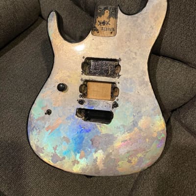 Left Handed Kramer Nightswan Holoflash Body | Reverb