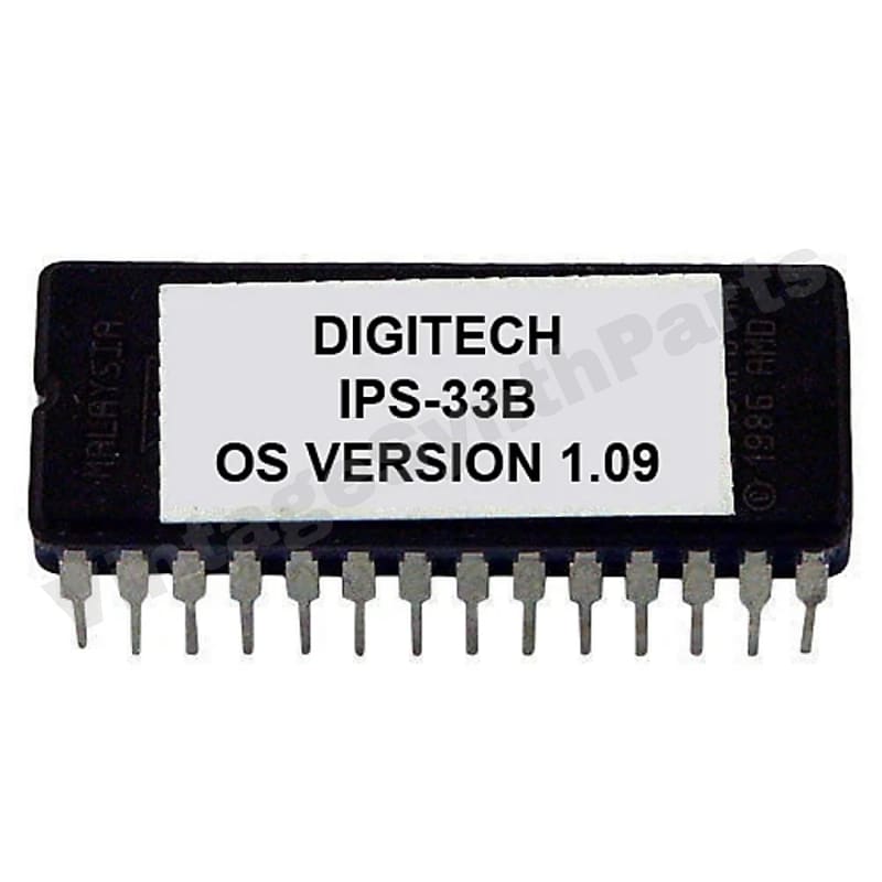Digitech IPS-33B Version 1.09 Firmware OS update EPROM IPS33B | Reverb