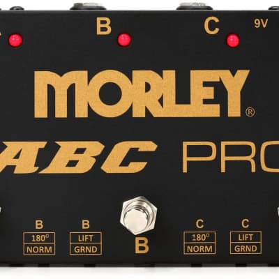 Morley ABC Pro 3-button Switcher/Combiner Pedal (5-pack) | Reverb