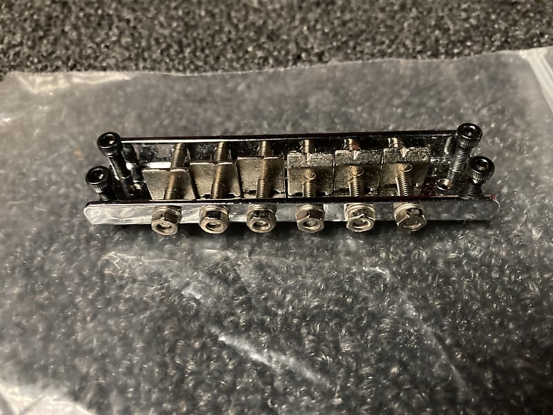 Unknown Rickenbacker Style 6 String Bridge | Reverb