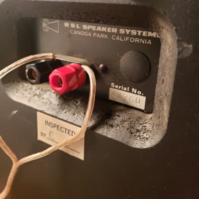 RSL 3600 Three Way Speakers, 12Inch Woofer, 200 Watts, | Reverb