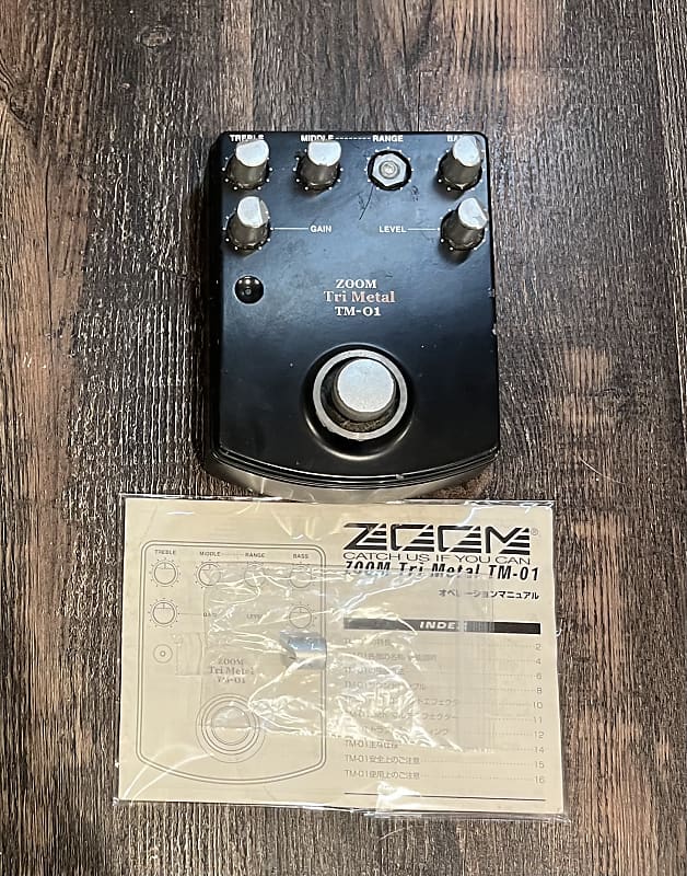 Zoom TM-01 Tri Metal Distortion | Reverb