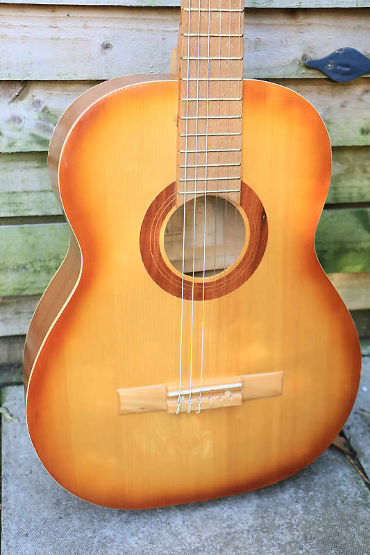 SOVIET USSR Solid Wood Original Acoustic Guitar RUSSIAN-MADE | Reverb