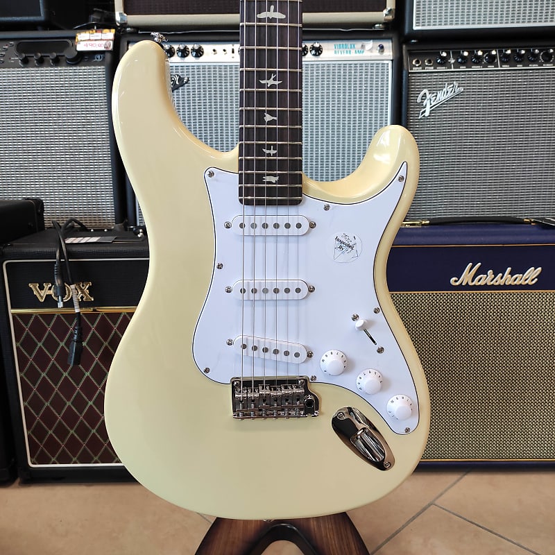 PRS SE Silver Sky Moon White | Reverb
