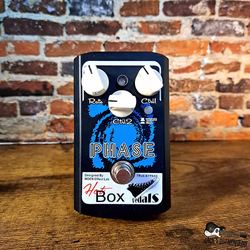 MOEN Effect Lab Hot Box Analog Phase Pedal *USED* (2020s - | Reverb