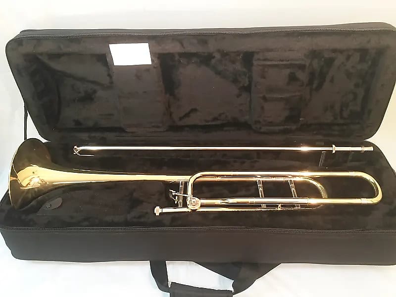 New Trigger trombone, open wrap, with case and mouthpiece | Reverb