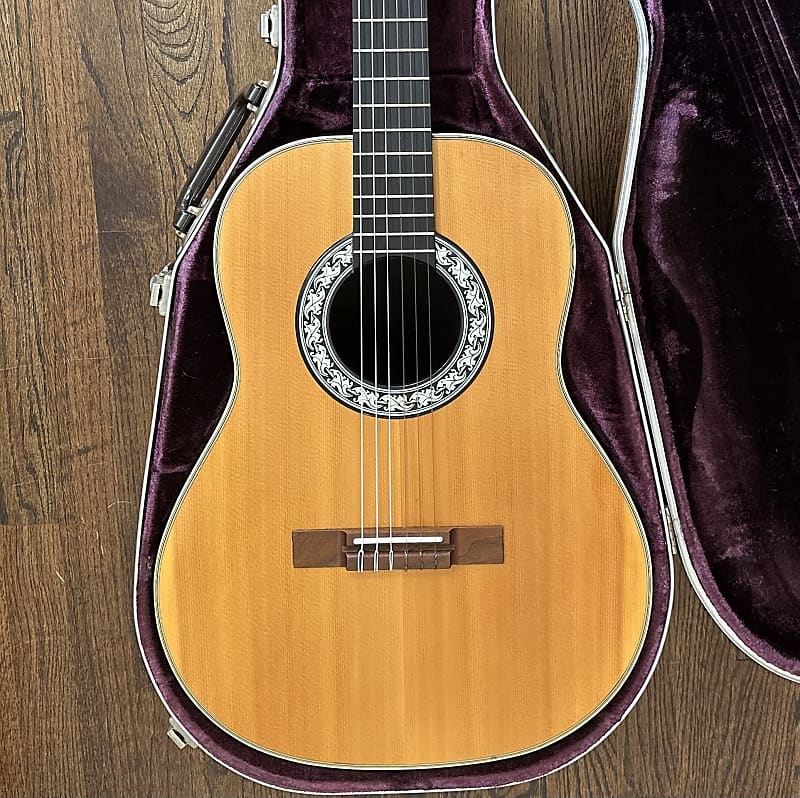 1972 Ovation 1122-4 Classic Balladeer - Natural w/ OHSC | Reverb