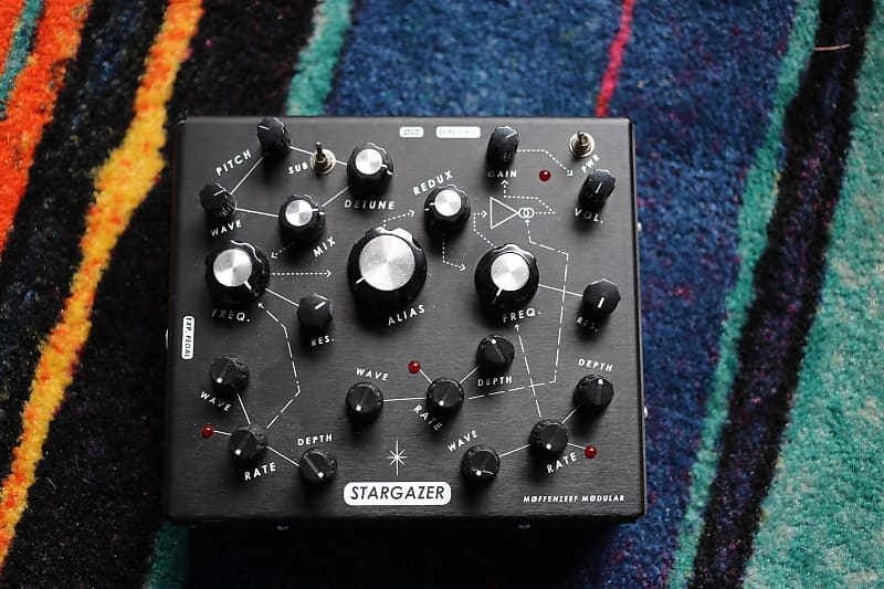 RARE Moffenzeef Modular Stargazer drone synth (Black) with | Reverb