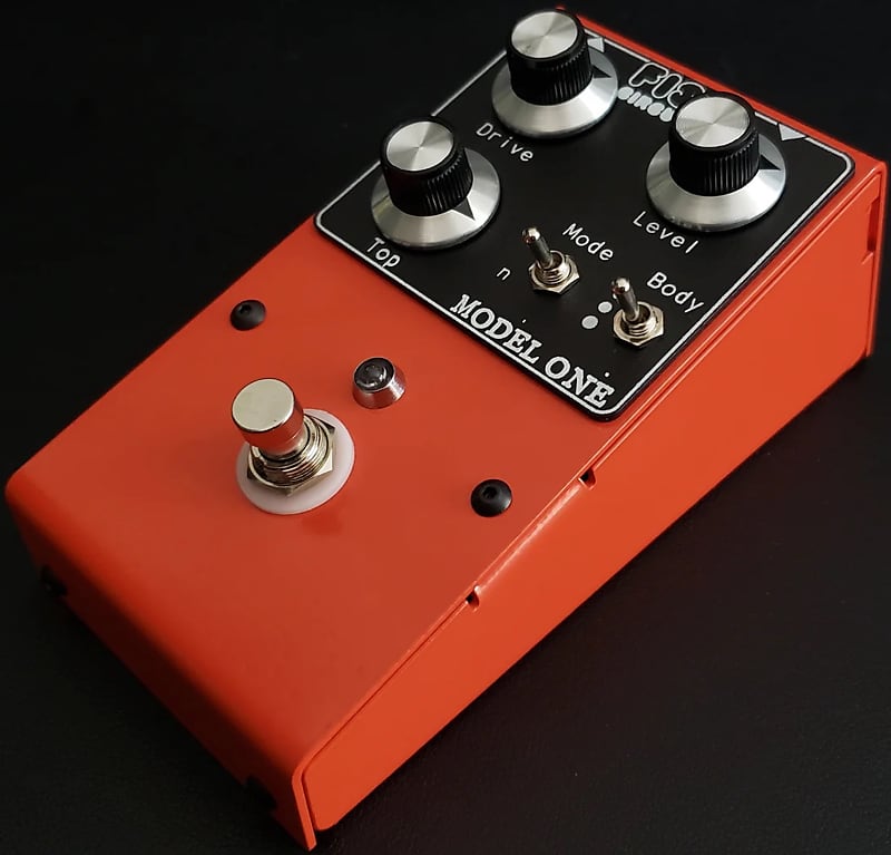 Fish Circuits Model One Overdrive Guitar Effect Pedal | Reverb