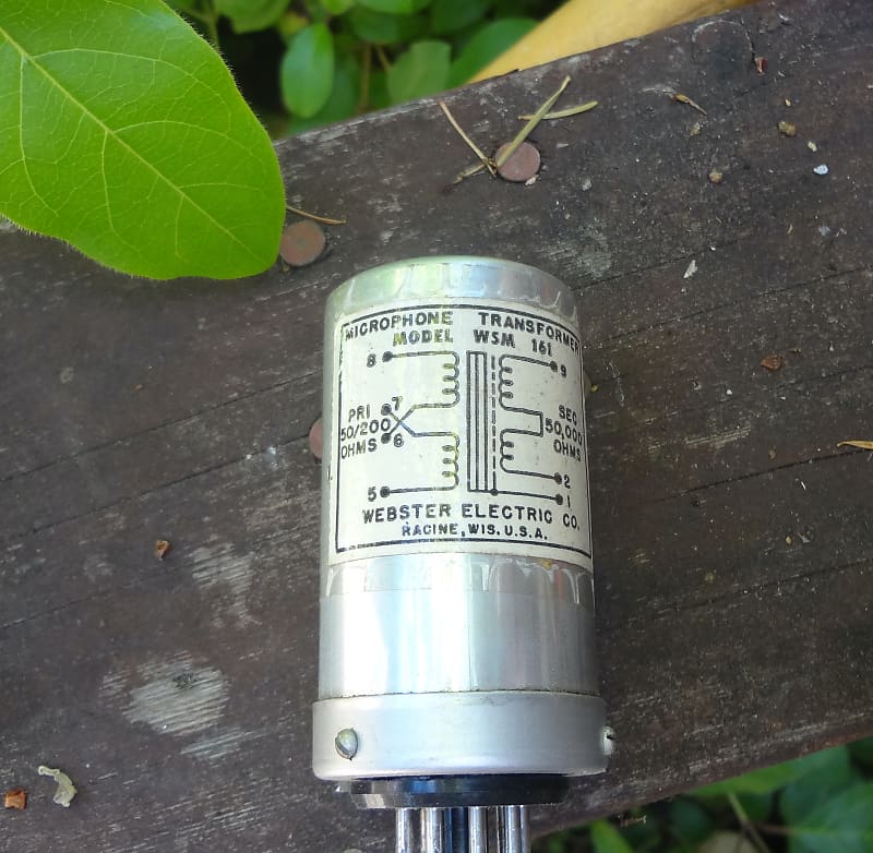 Webster Electric WSM 161 Mic Input Transformer | Reverb