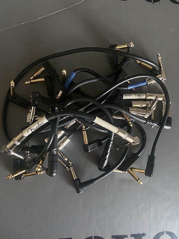 Multiple Lot of patch cables | Reverb