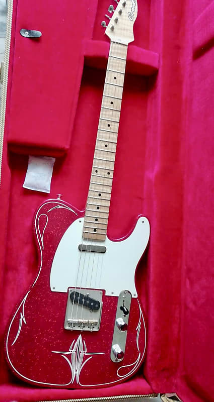 Crook Custom Telecaster Brad Paisley 2020 Sparkle Red | Reverb