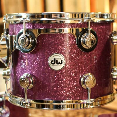 DW Collector's Maple 333 Purple Glass Drum Set - | Reverb