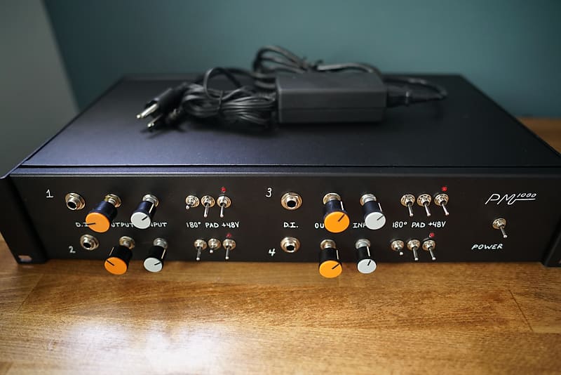 Yamaha PM 1000 reracked 4 Channel Preamp | Reverb