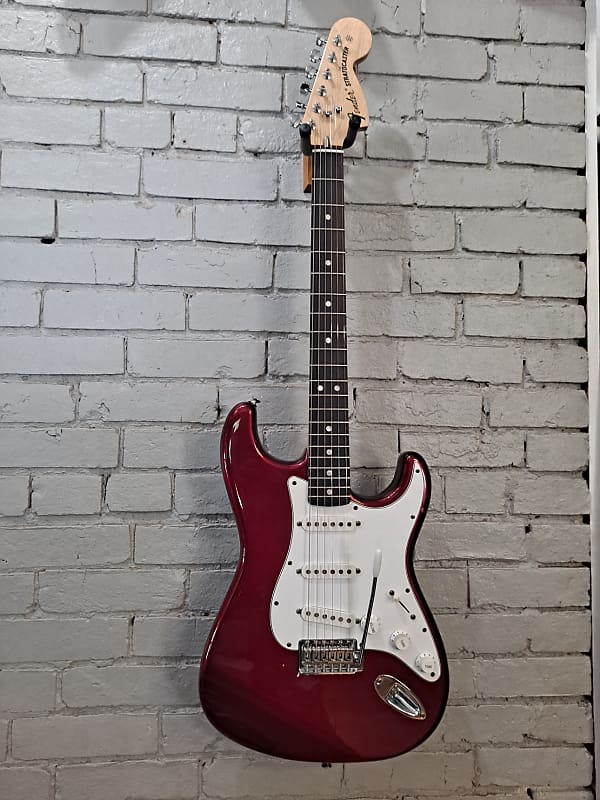 Fender Stratocaster JV 80's Candy Apple Red | Reverb