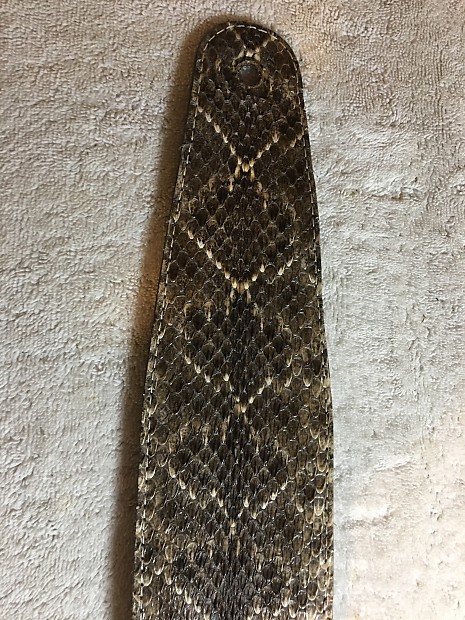 3" Guitar Strap - Genuine Snakeskin Snake Skin Western | Reverb