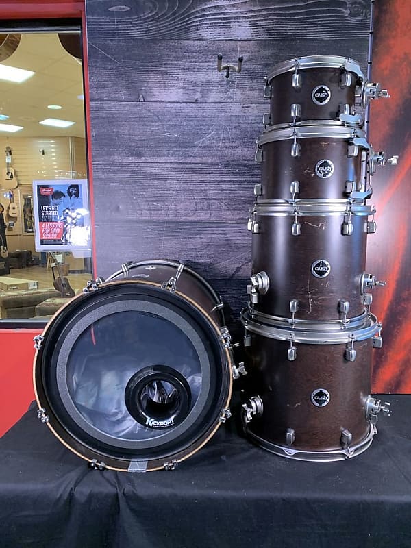 Crush Limited Reserve Wenge 5 Piece Drum Shell Pack(5 Piece) | Reverb