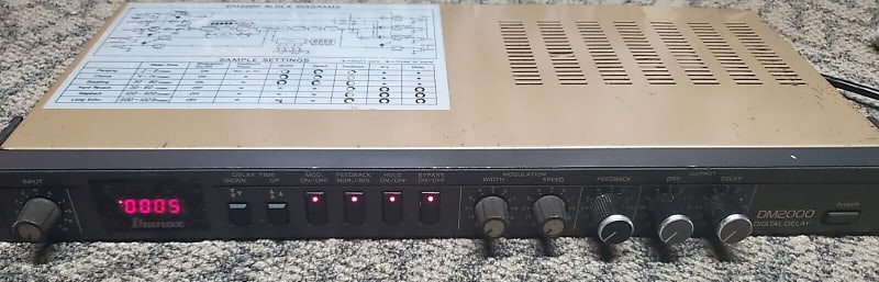 Ibanez DM2000 1984 Digital Modulation Delay | Reverb