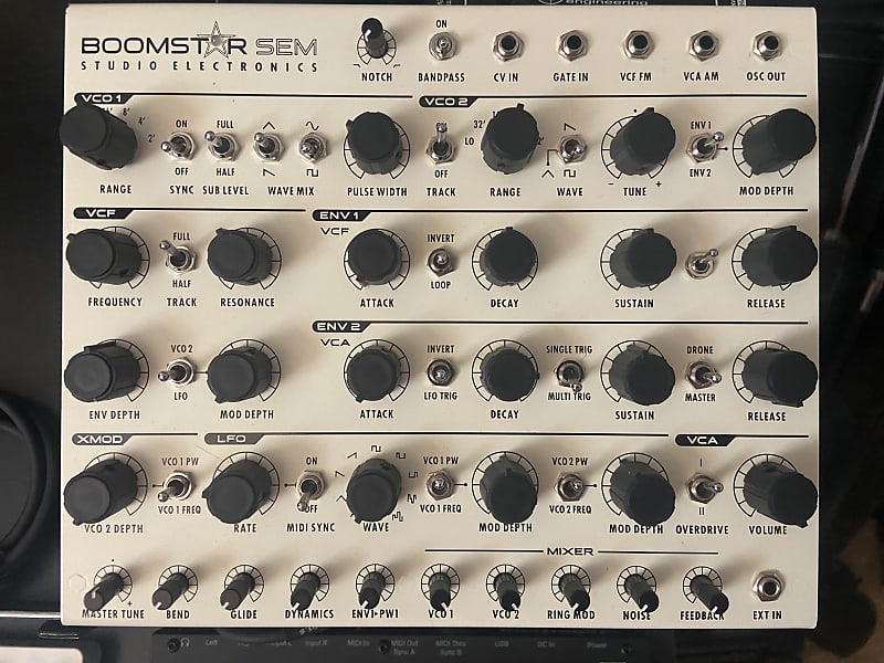 Studio Electronics Boomstar SEM with MKII upgrades + MK1 vs | Reverb