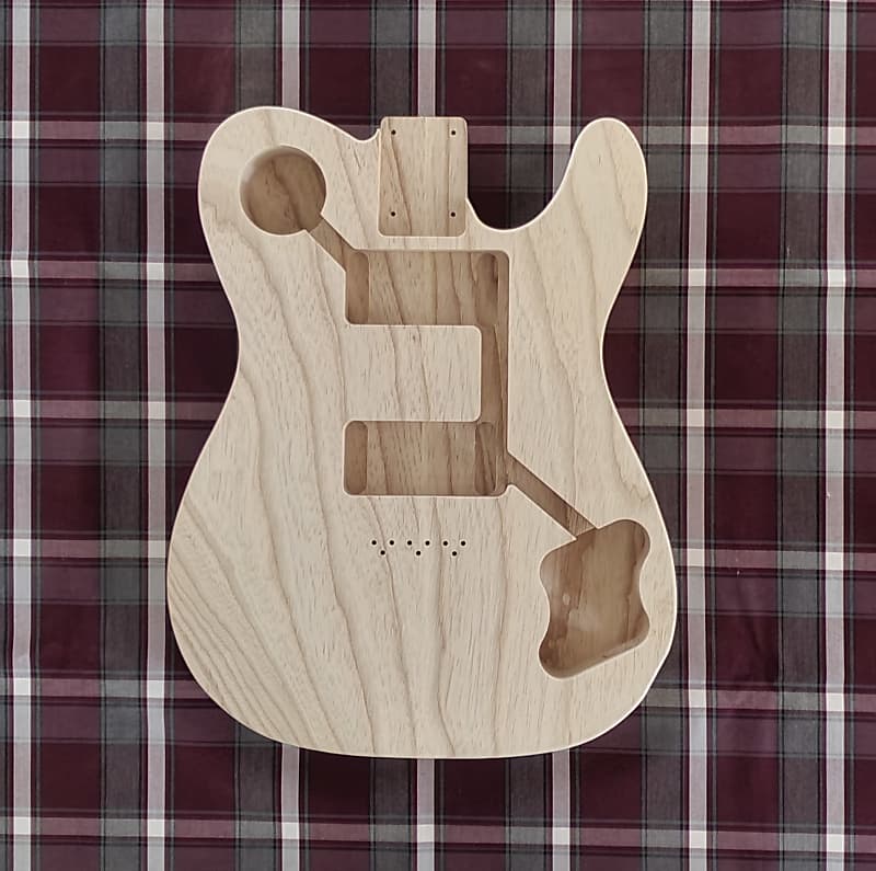 Woodtech Routing 2 pc Swamp Ash Arm & Belly Cut Deluxe | Reverb