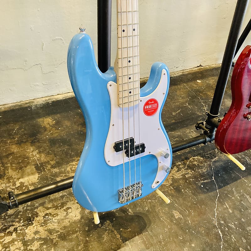 Fender Squier Sonic Precision Bass - California Blue - New! | Reverb