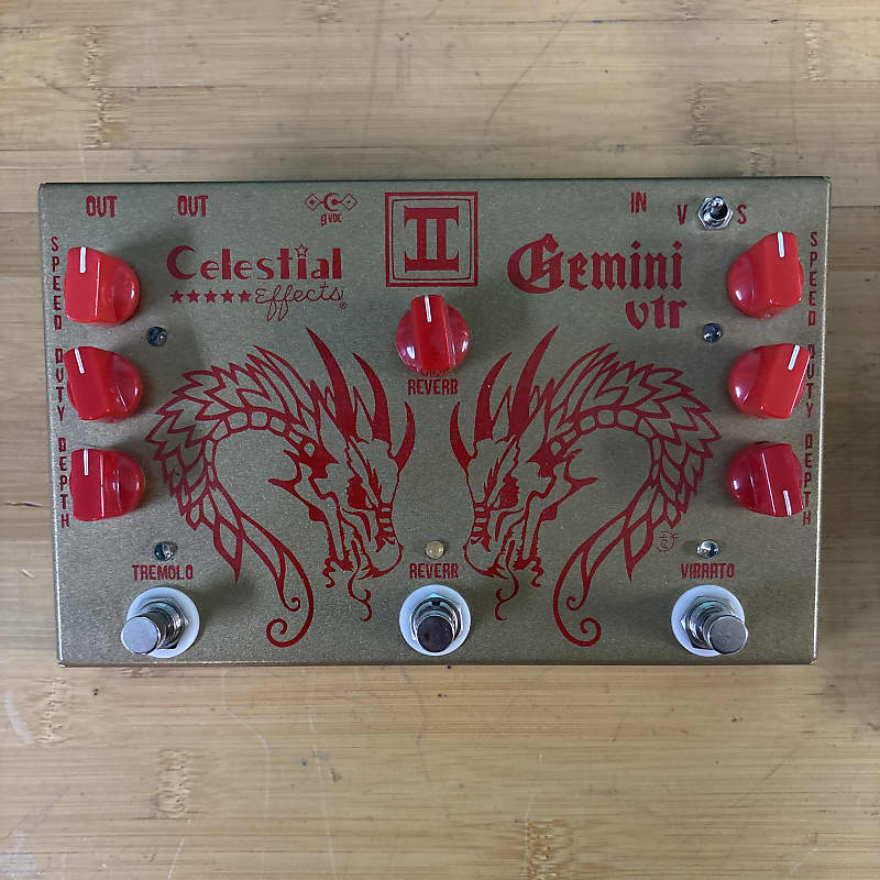 Celestial Effects Gemini VTR - Vibrato, Tremolo, Reverb | Reverb