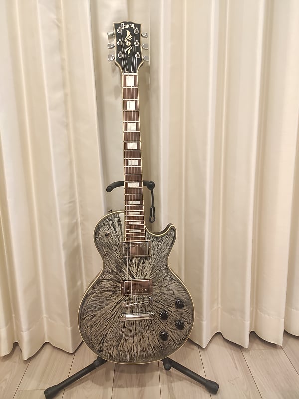 Rare 2008 Burny RLC-55 PLB Electric Guitar - Planet Burst | Reverb UK