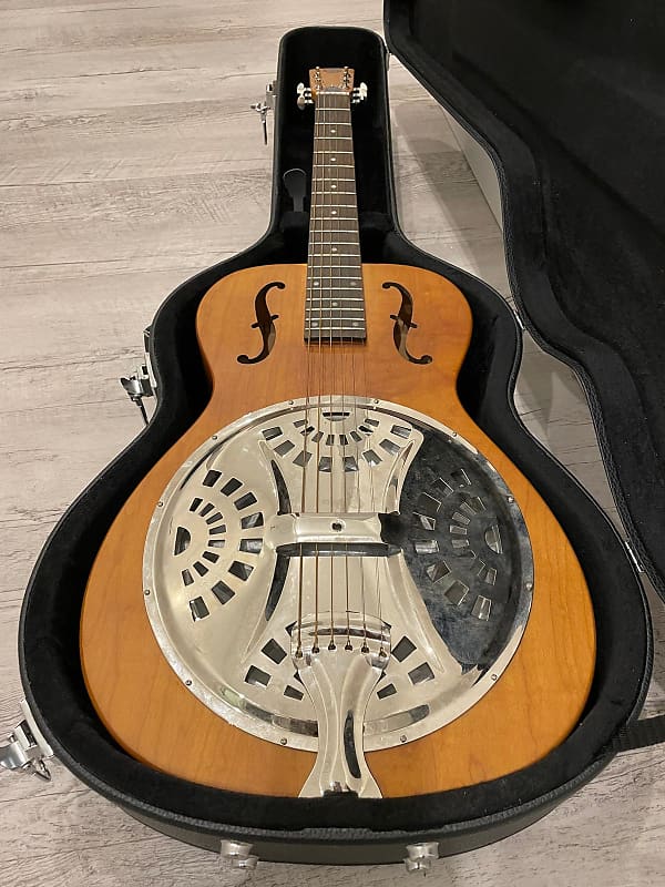 Epiphone Dobro Hound Dog Round Neck Resonator incl. Case | Reverb UK