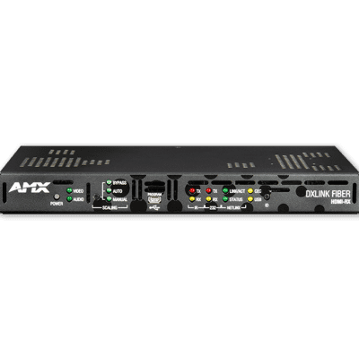 AMX DXF-RX-MMD DXLink™ HDMI Multimode Fiber Receiver, Duplex | Reverb