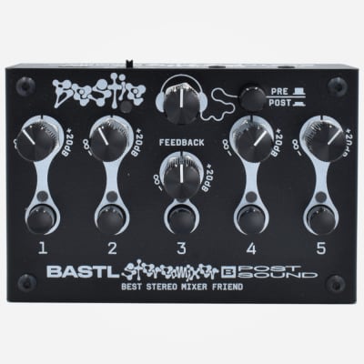 Bastl Instruments BESTIE Compact Battery Powered Stereo Mixer | Reverb