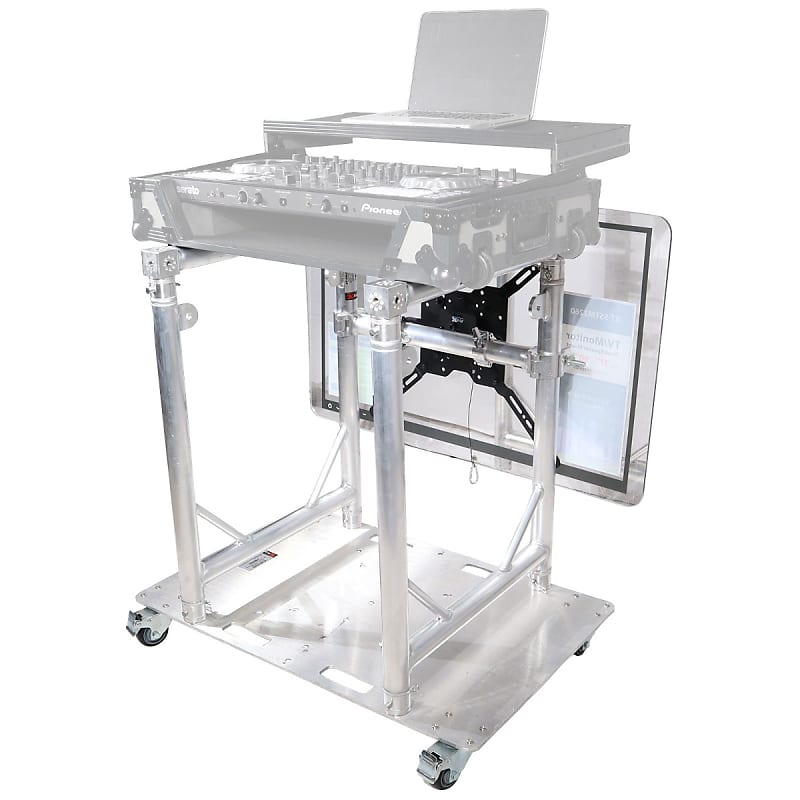 ProX XT-MMDJTV01 Modular Mobile Media DJ Station Booth for | Reverb