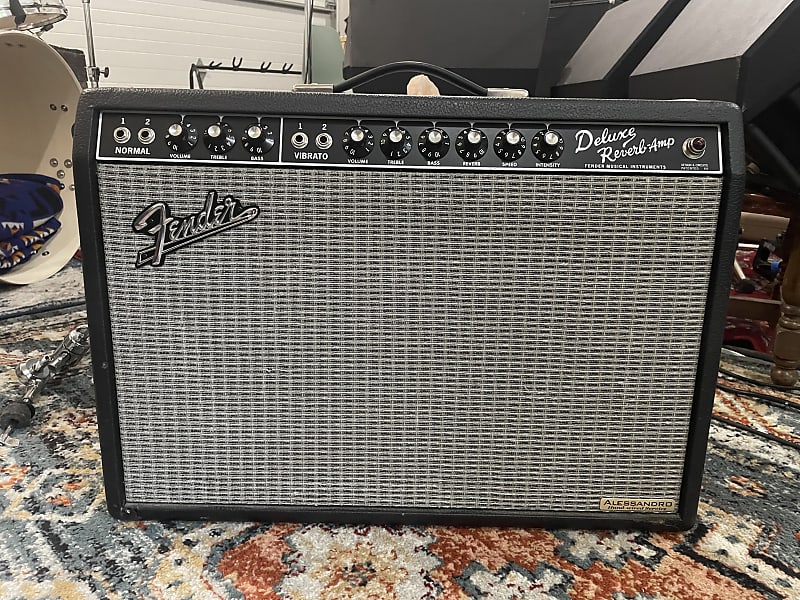 Alessandro Deluxe Reverb 2017 - Black & Silver | Reverb