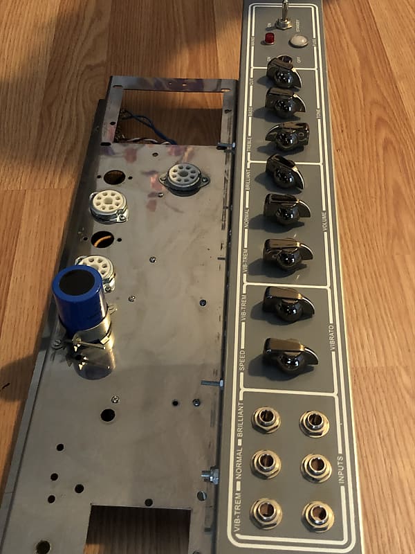 Weber VST AC30 Chassis for Vox (6V#)) Grey Panel | Reverb