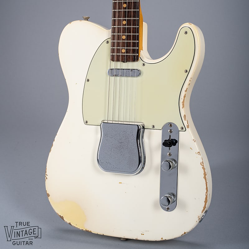 1960 Fender Telecaster Olympic White Custom Color | Reverb Australia
