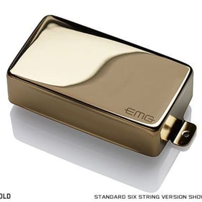 EMG 81X - Long Shaft - Pickup - Gold | Reverb
