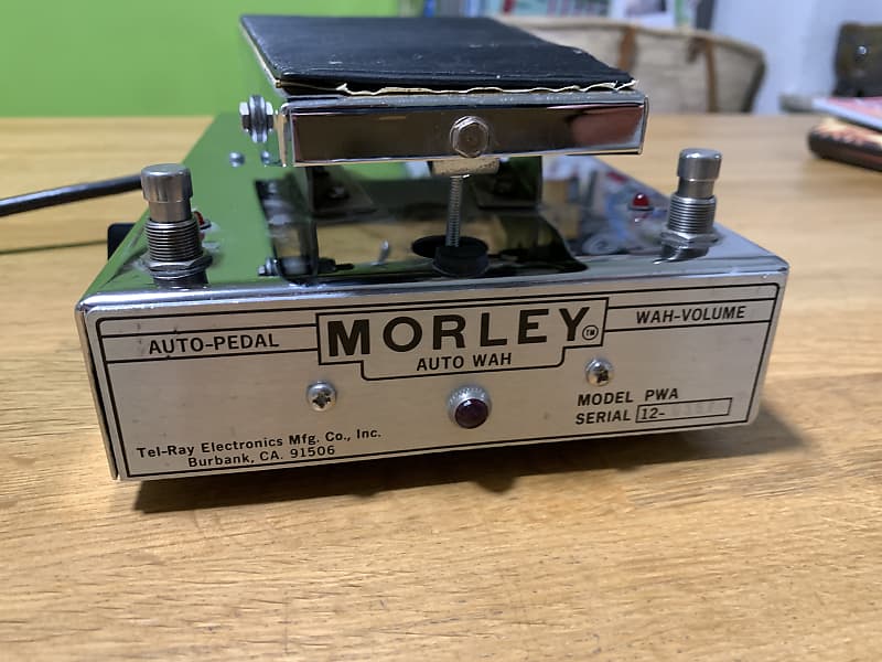 Morley PWA Auto Wah (Wah-Volume) 70s - silver | Reverb