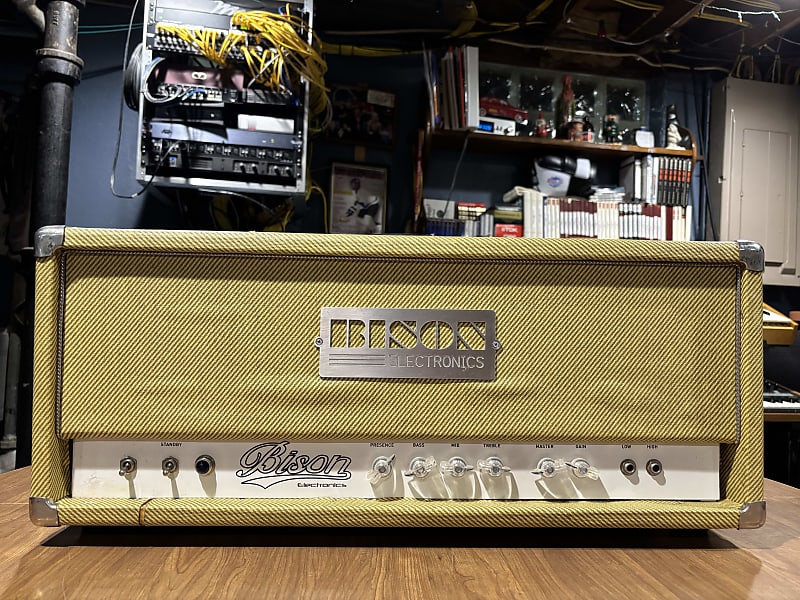 Bison Electronics Bass Amp Mid 2000's - Tweed | Reverb