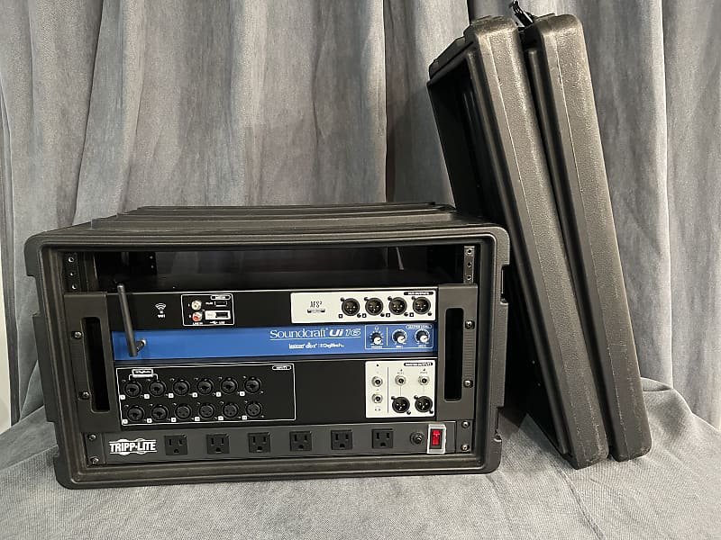 Soundcraft UI16R w/ SKB 6U road case | Reverb