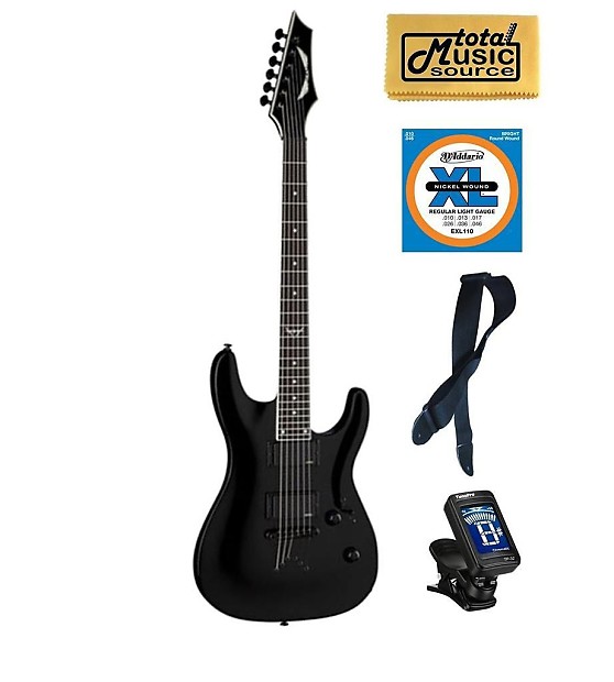 Dean Guitars Custom 450 Electric Guitar, Classic Black, EMG | Reverb