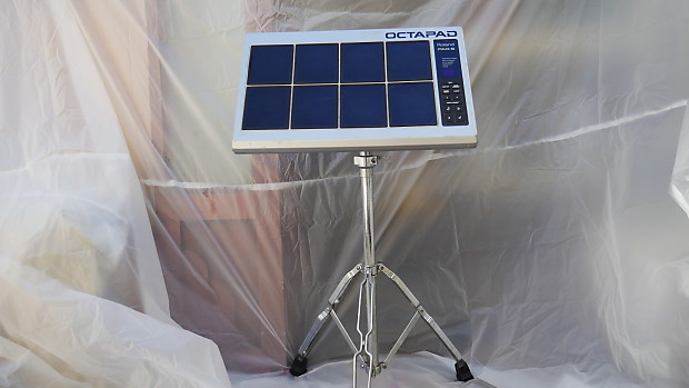 Roland Octapad Pad-8 Silver With Stand | Reverb