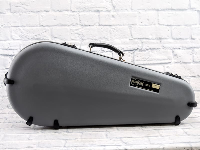 Calton Mandolin Case - Gray/Black | Reverb