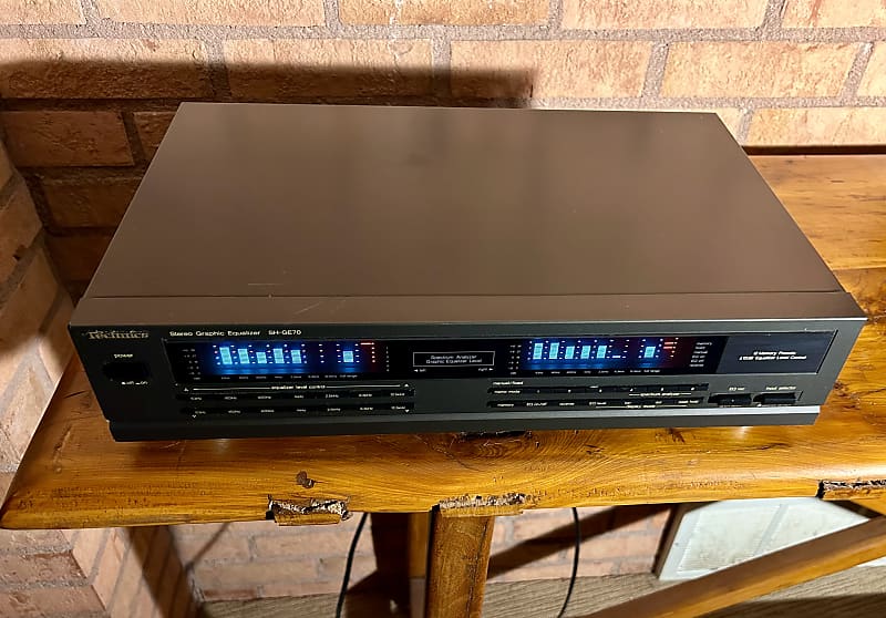 Technics SH-GE70 graphic equalizer | Reverb