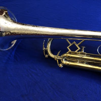 King SilverTone Trumpet 1935 - Sterling Silver Bell | Reverb