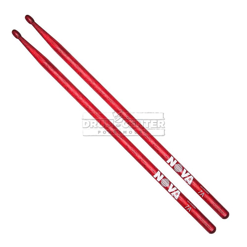 Vic Firth NOVA 7A Red Drum Sticks | Reverb