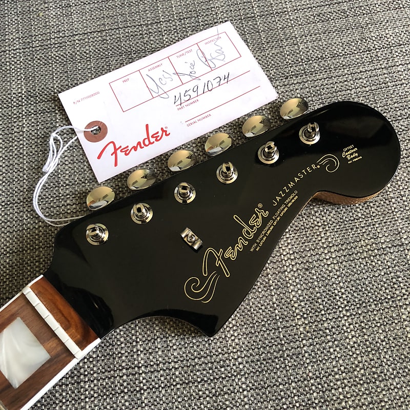 2018 Fender 60th Anniversary Jazzmaster Neck Block Inlays | Reverb